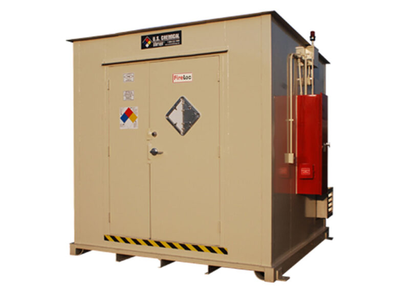 FireLoc™ Flammable Liquid Storage Building - Defense Equipment Company